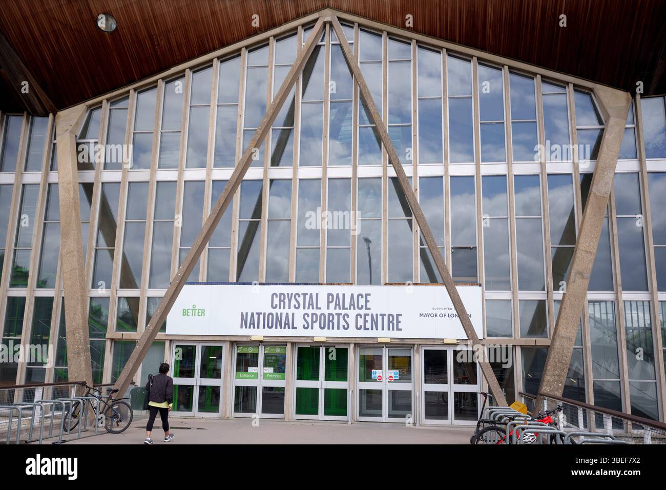 An exterior view of the Crystal Palace National Sports Centre, on 28th ...