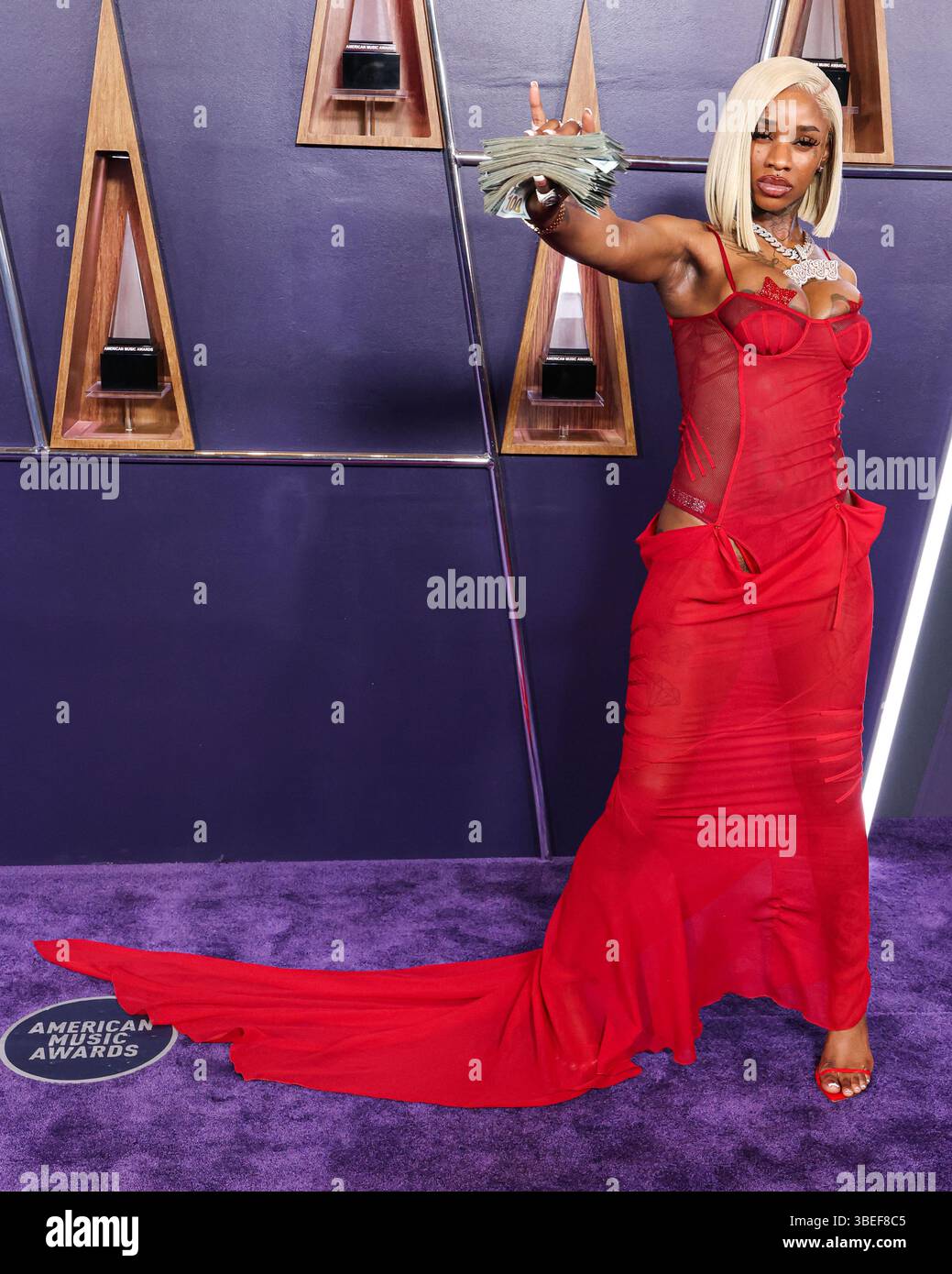 LAS VEGAS, NEVADA, USA - MAY 26: American rapper Sexyy Red (Janae ...