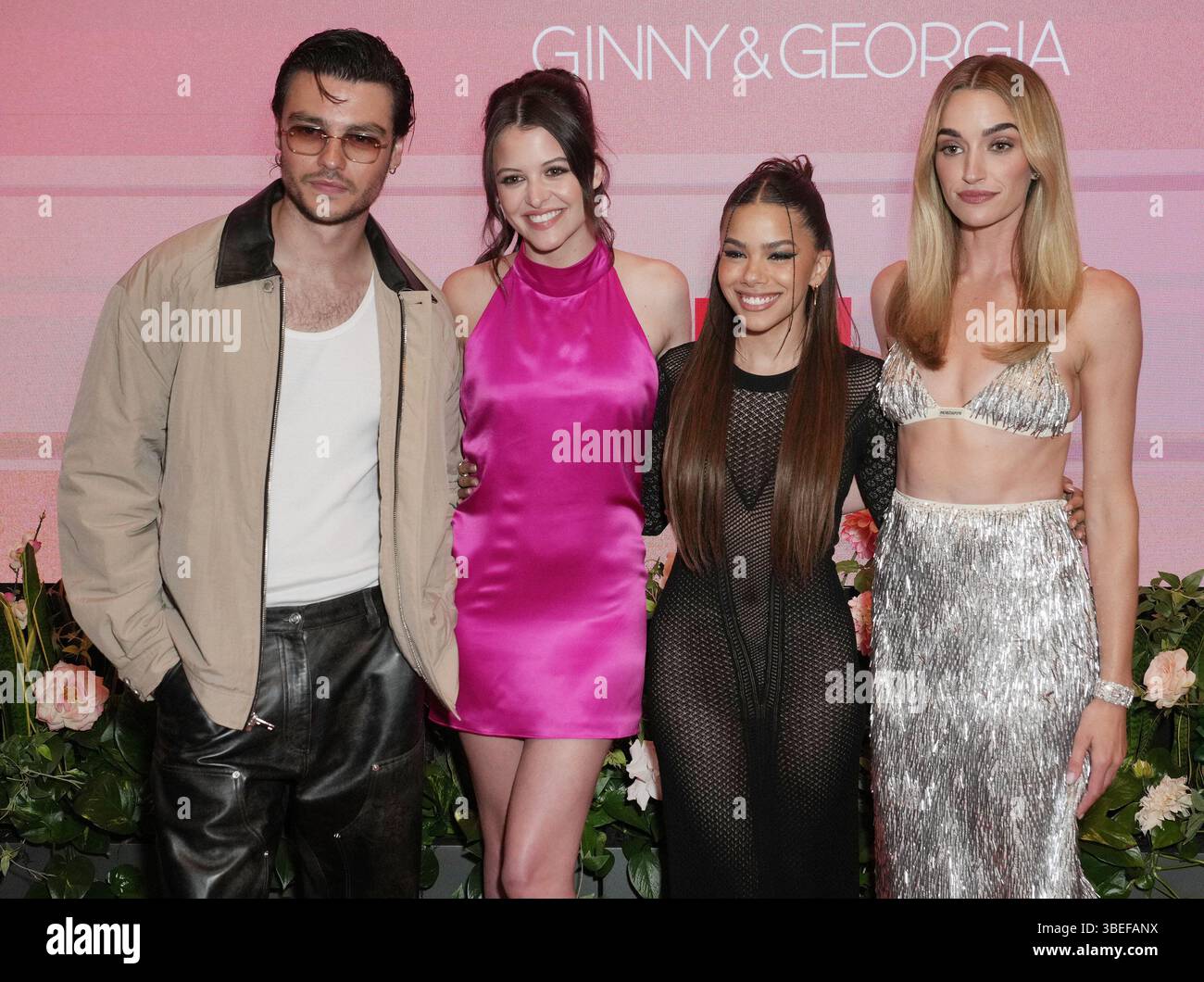 Los Angeles, USA. 28th May, 2025. (L-R) Felix Mallard, Sara Waisglass ...