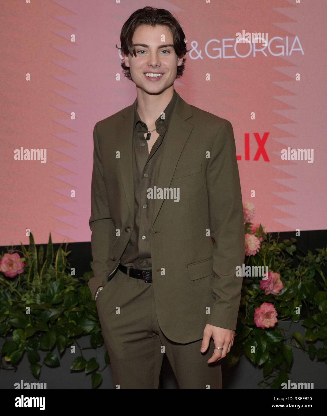 Carson MacCormac arrives at the Netflix's "GINNY & GEORGIA" Season 3 ...