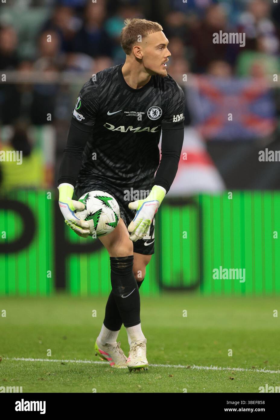 Wroclaw, Poland. 28th May, 2025. Filip Jorgensen of Chelsea FC during ...