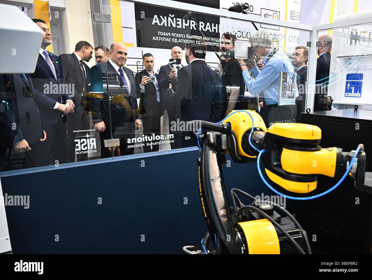 Moscow, Russia. 28th May, 2025. Russian Prime Minister Mikhail ...