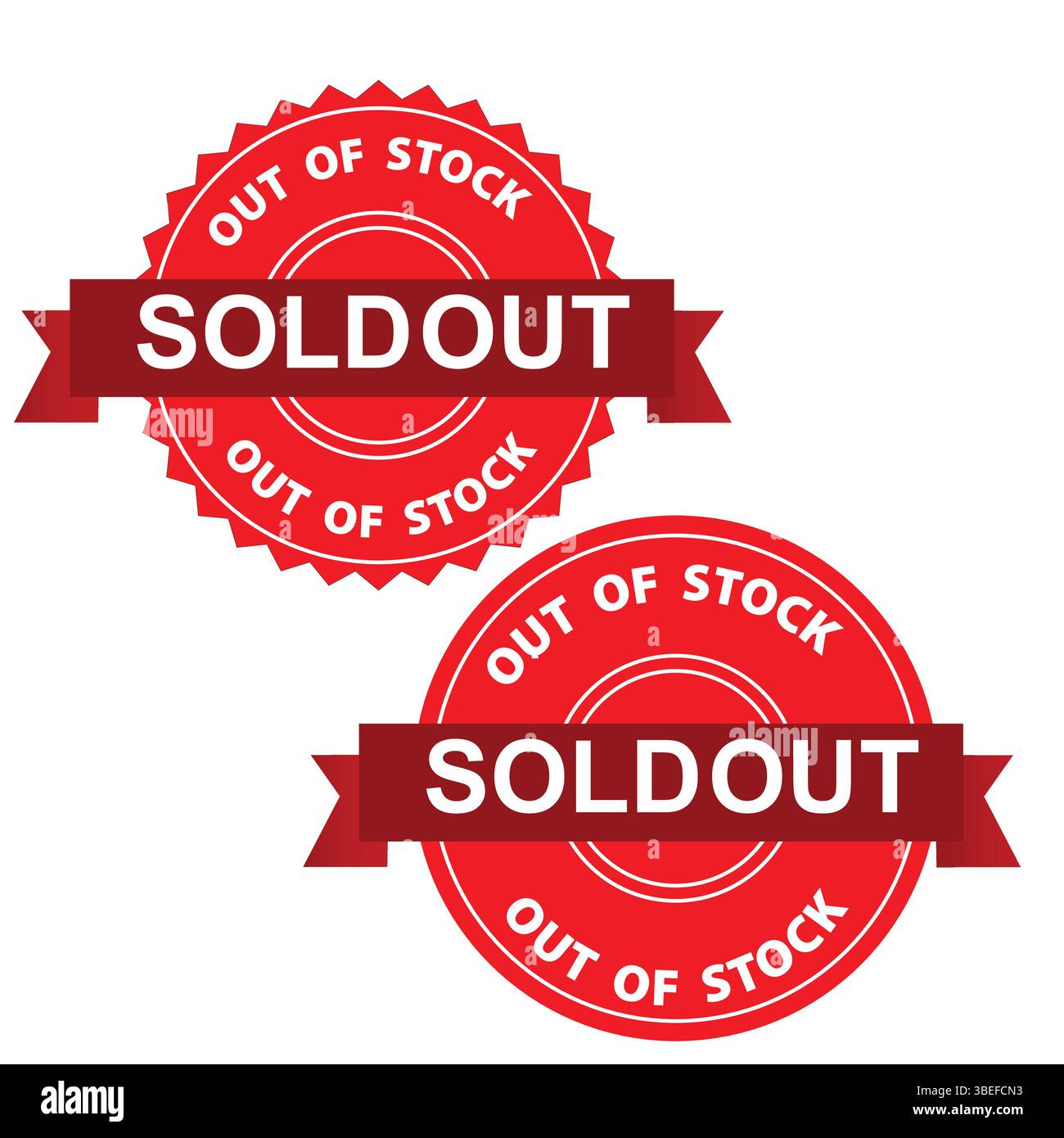Sold out vector stamp SOLD OUT text written on red round stamp sign ...
