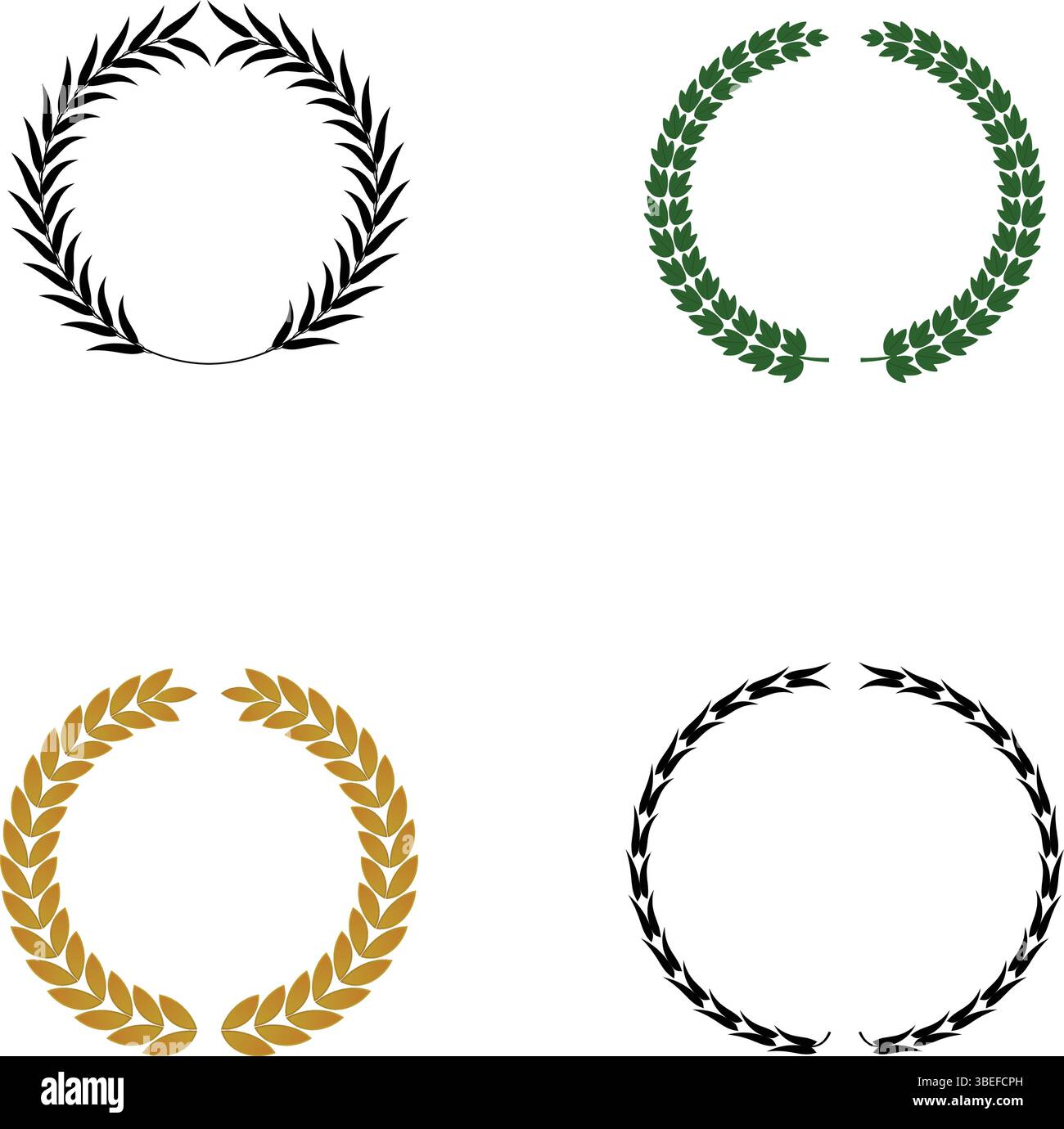 Stylized circular design Stock Vector Images - Alamy