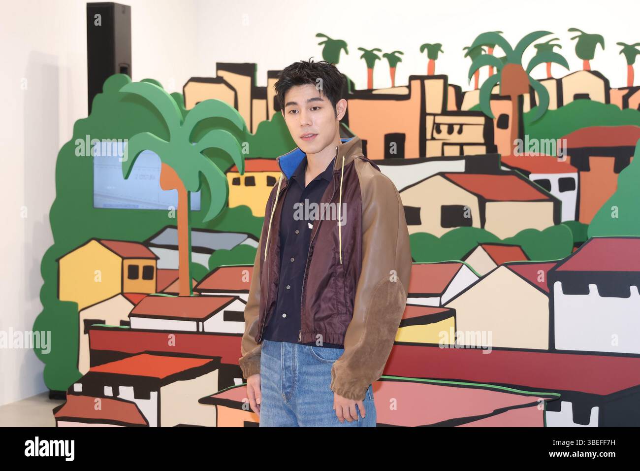 Taipei. 28th May, 2025. TAIPEI, CHINA - MAY 28, 2025 - Taiwanese actor ...