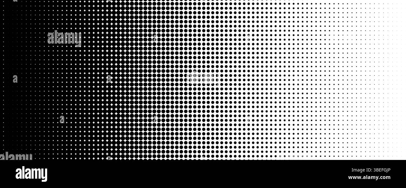 Halftone dot pattern gradient background circle comic fade Stock Vector Image & Art - Alamy