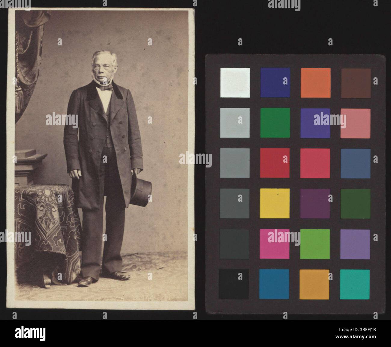 Black and white photograph of Wilhelm Bischoff-Burckhardt, taken in ...