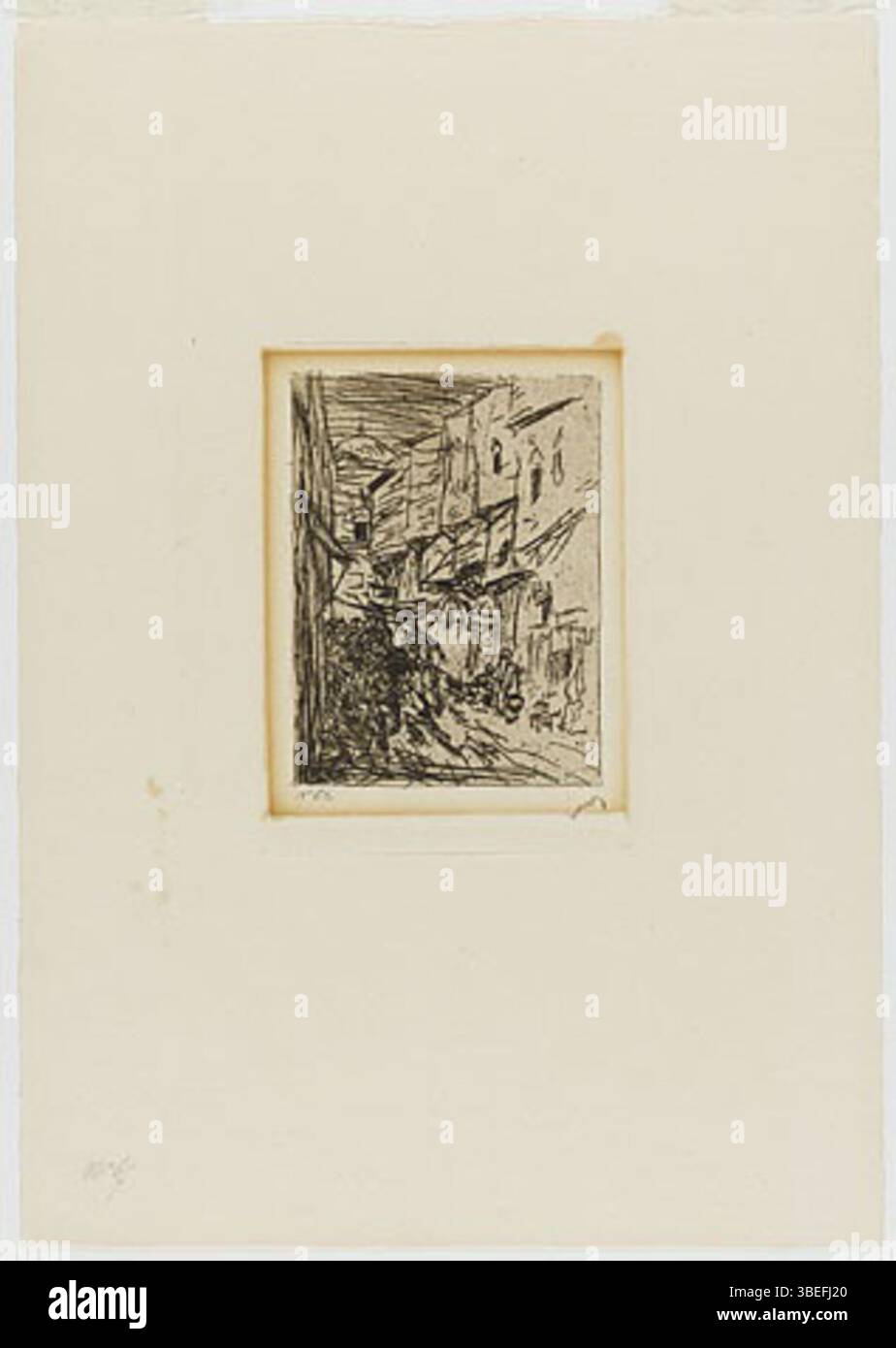 'Horse Riders in Istanbul' (1889) by Marius Bauer shows a dynamic scene ...