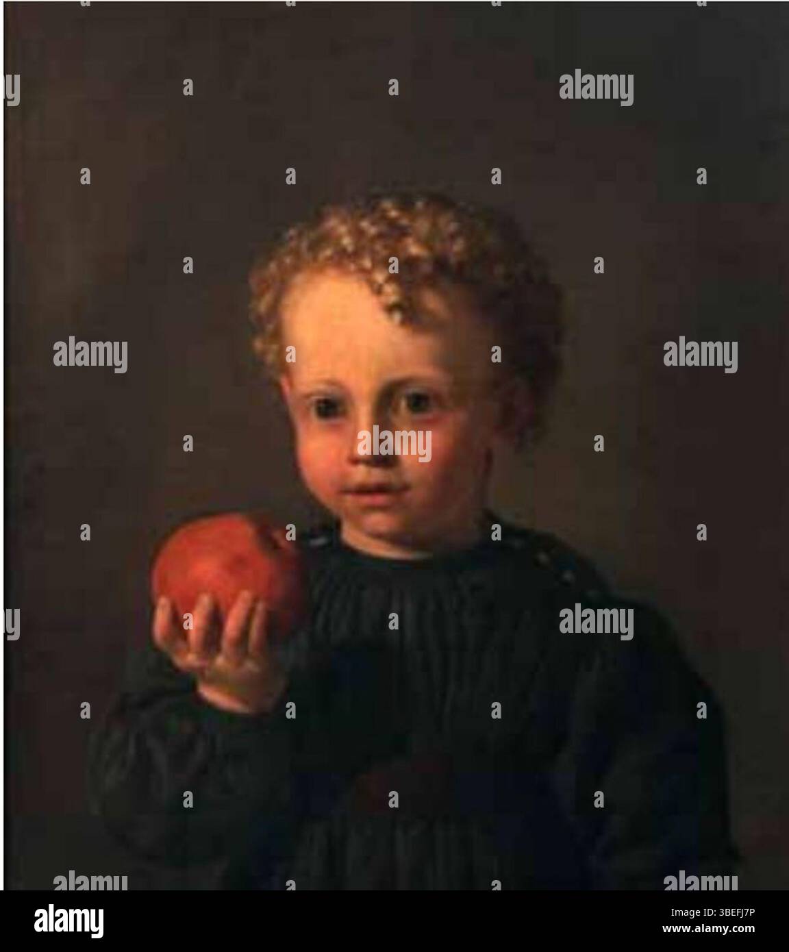 Portrait of Carl Andreas Ancker, son of textile merchant Andreas Ancker ...