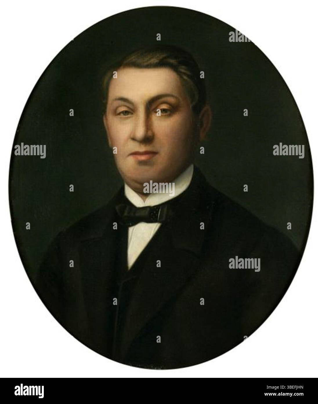 This circa 1862 portrait of Joseph Seligman, painted by an anonymous ...