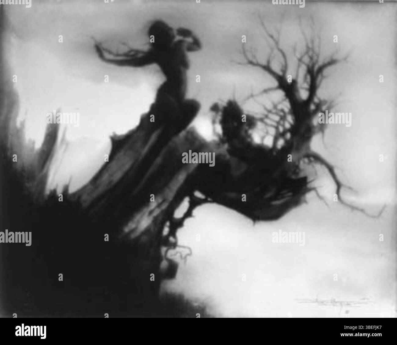 Anne brigman storm tree hi-res stock photography and images - Alamy