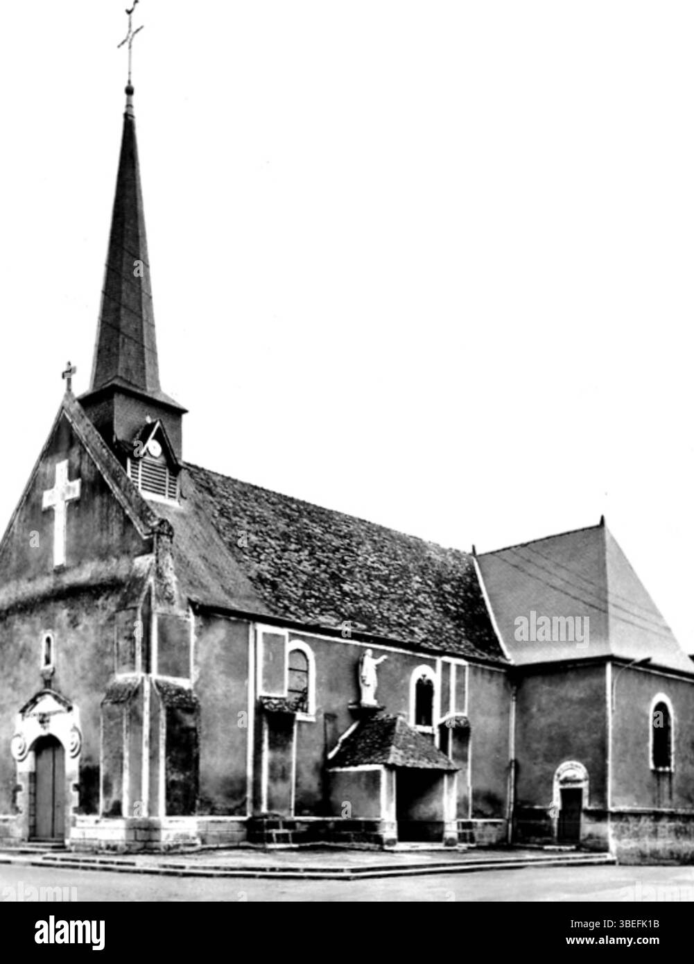 French churchs Black and White Stock Photos & Images - Alamy