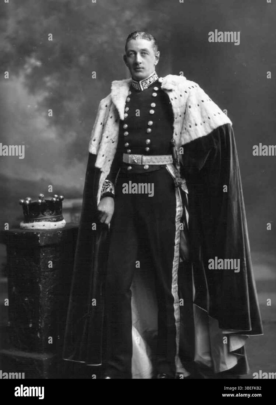 This photograph features William Frederick Le-Poer-Trench, the 5th Earl ...