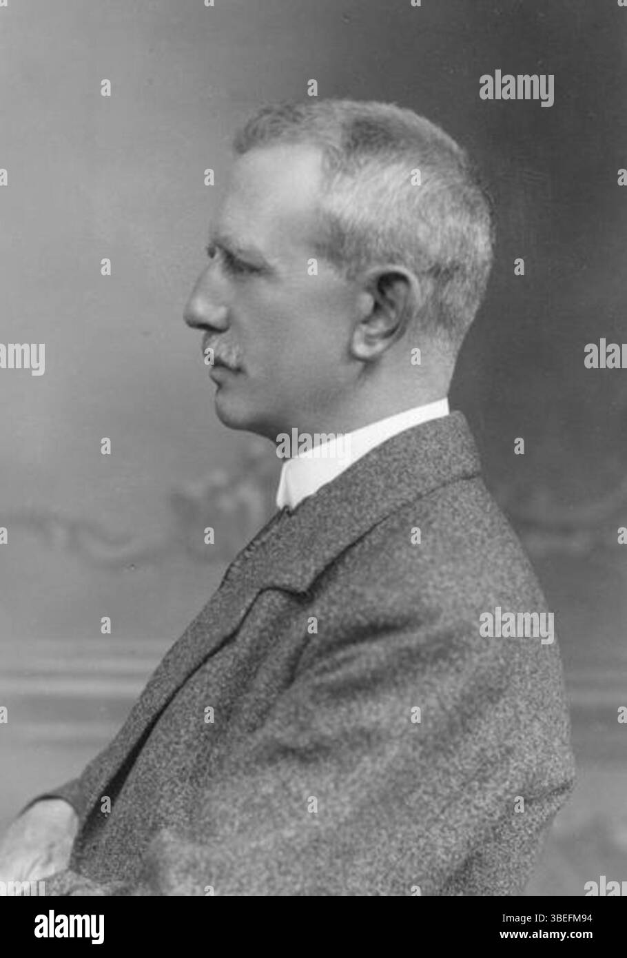 This photograph from 1929 features Hans Andersen Kjær, a Danish ...