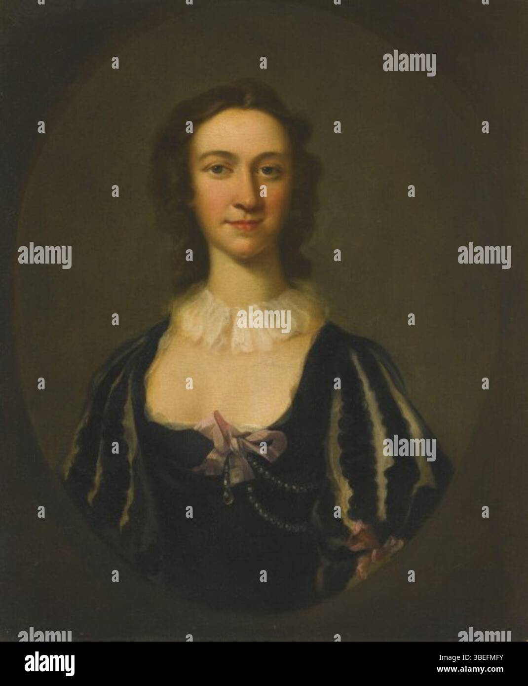 This oil on canvas portrait of Flora MacDonald (1722-1790), painted by Richard Wilson in 1747 ...