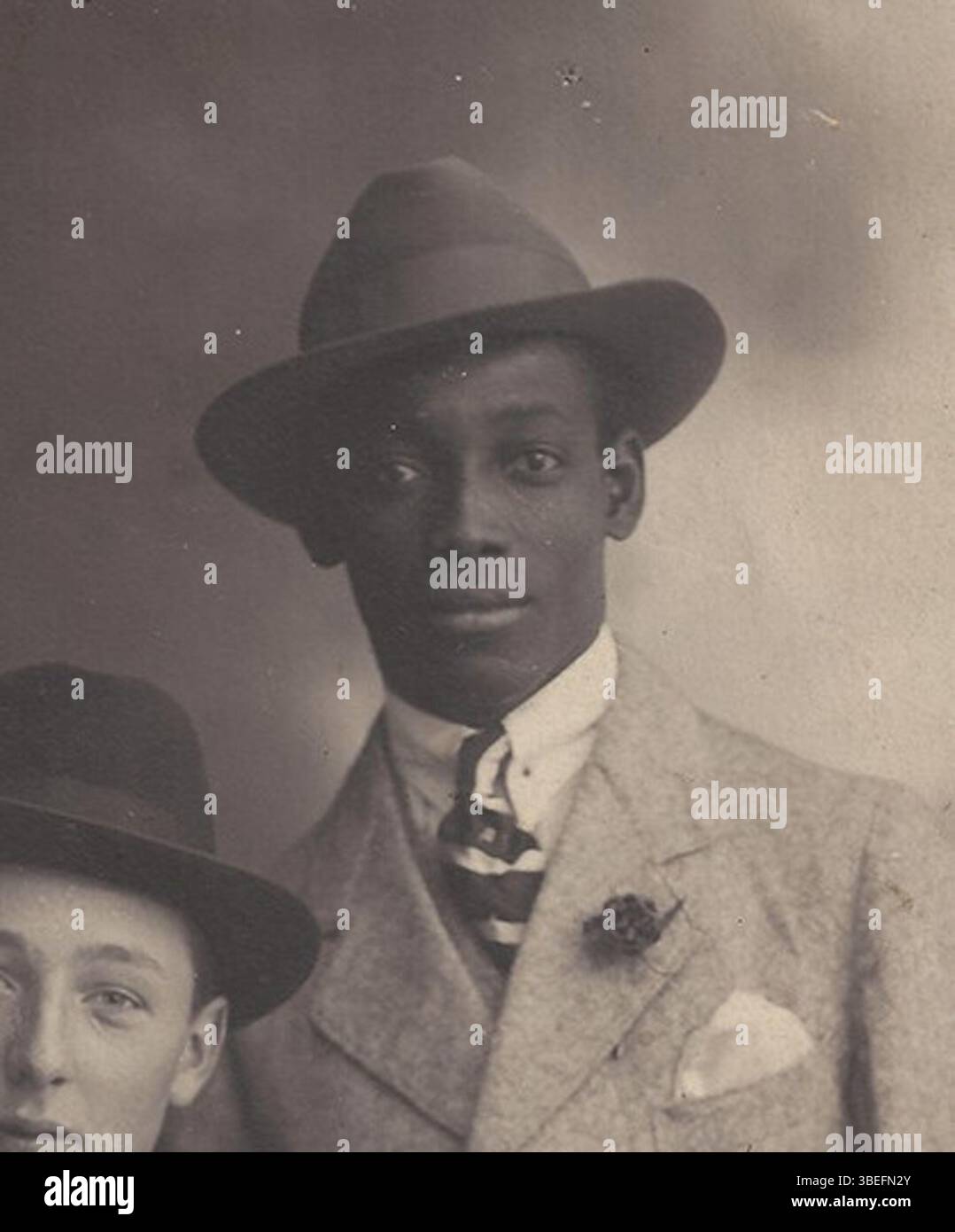A photograph from 1924 showing Anton de Kom, a prominent figure in ...