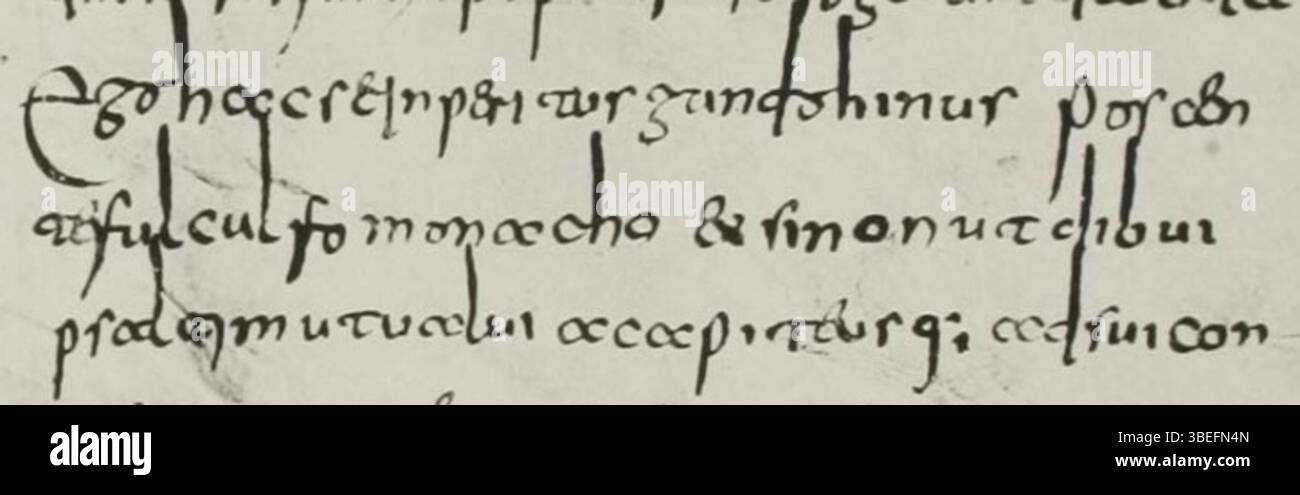 Medieval handwriting sample hi-res stock photography and images - Alamy