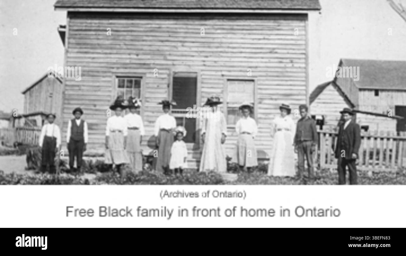 Former slaves canada hi-res stock photography and images - Alamy