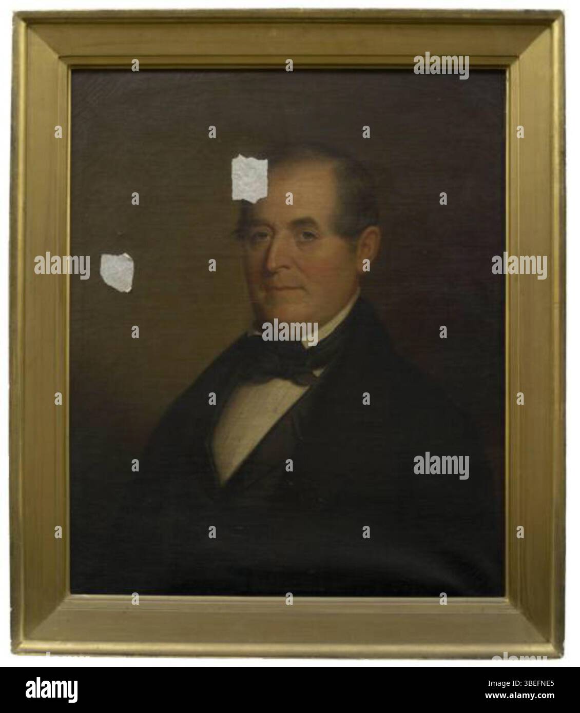 A painted portrait of Barney Merry (1773–1847), completed around 1832 ...