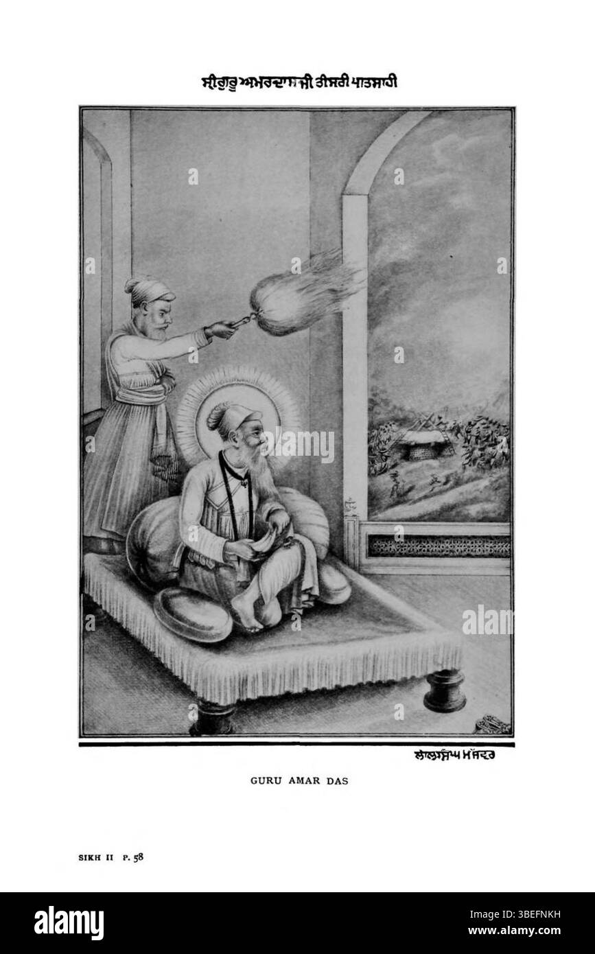 This 1909 illustration by Max Arthur Macauliffe, featuring Guru Amar ...
