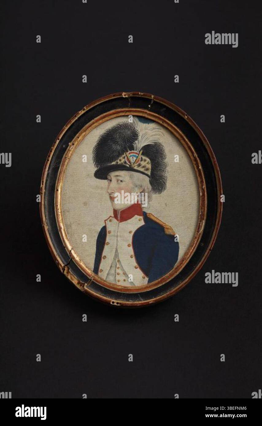 Marie-Henriette Heiniken, known as Madame de Xaintrailles, disguised as ...