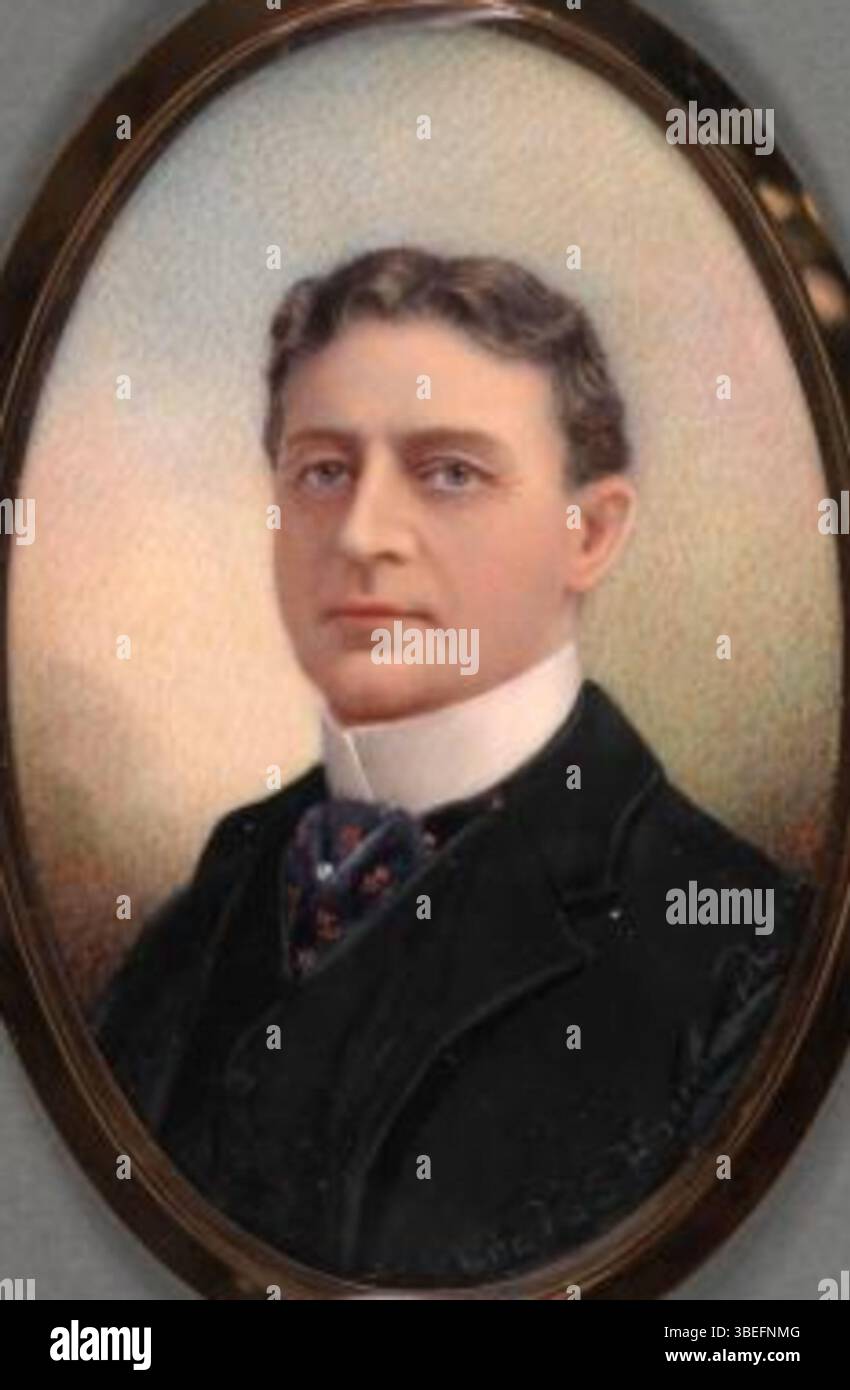 This 1902 portrait of Sir Adam Beck, a prominent figure in Canadian ...