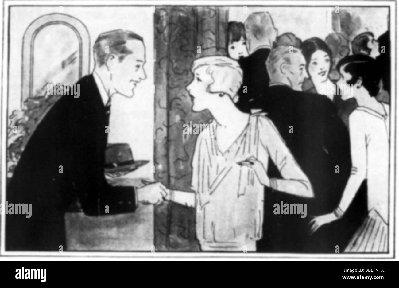 Ann Brockman’s illustration for *Party Times Are Coming* (1929) in ...