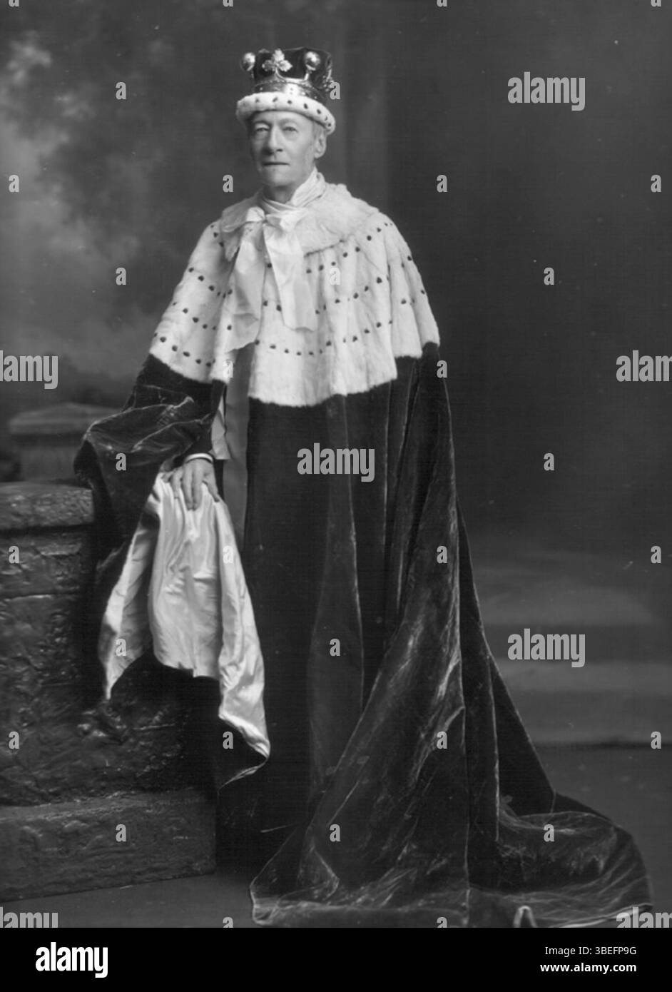 Captured in 1911, this portrait shows Henry Ulick Browne, 5th Marquis ...