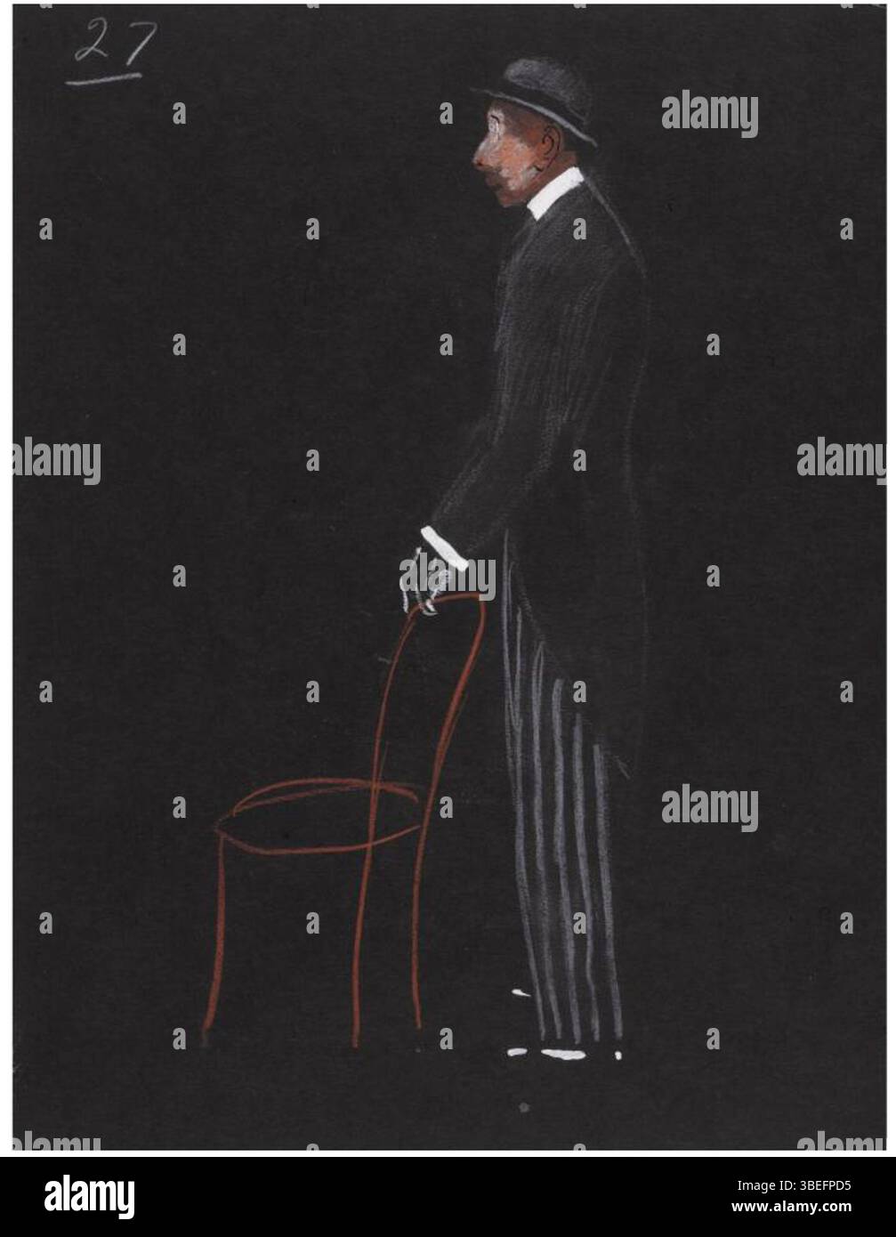 This untitled artwork by Rudolf Bauer showcases his signature abstract ...