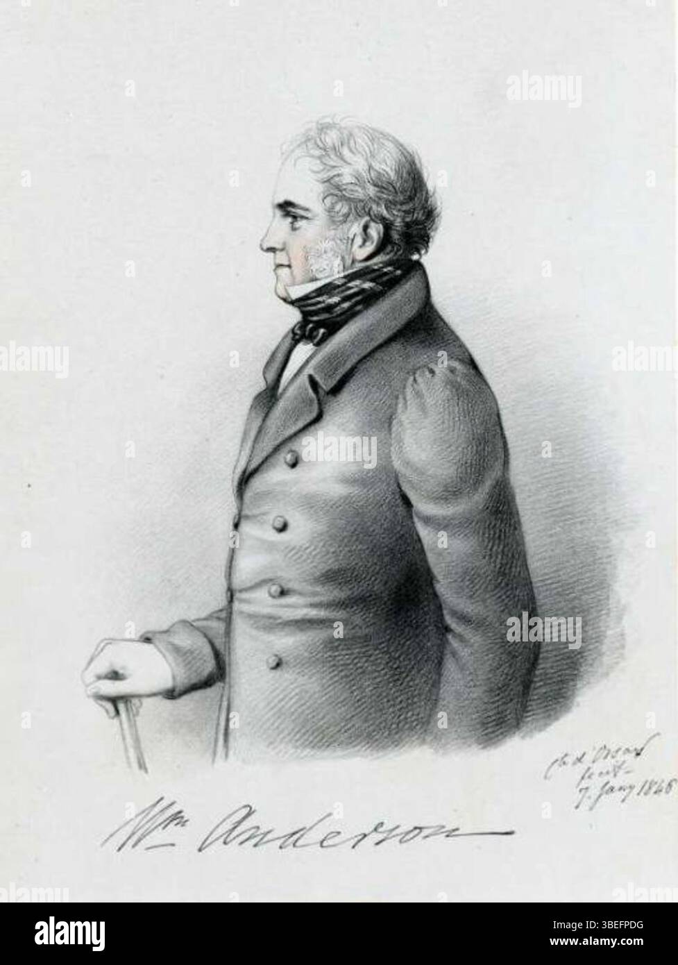 This portrait of William Anderson, painted by Count Alfred Guillaume ...