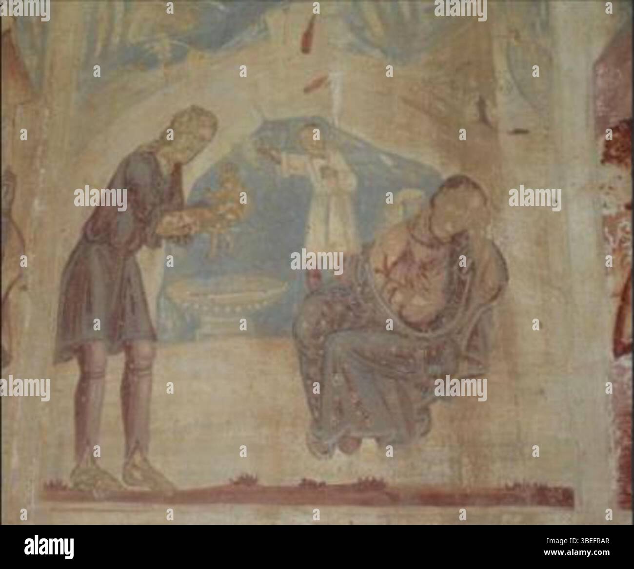 This fresco from 1815 depicts the Assumption of Mary in the Church of ...