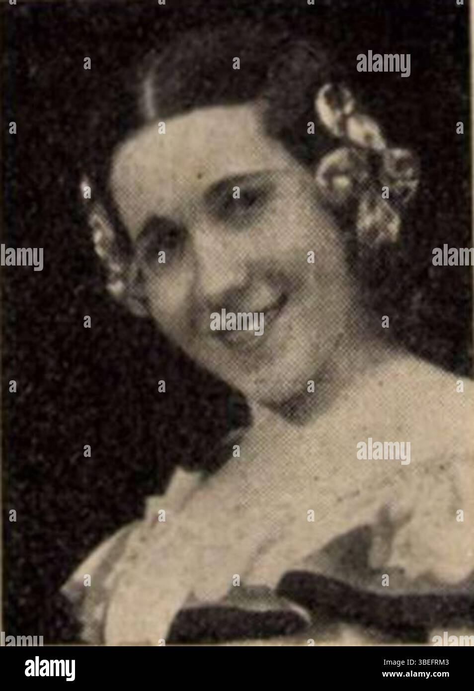 This 1936 photograph by Pál M. Vajda depicts Mária Székely, a Hungarian ...