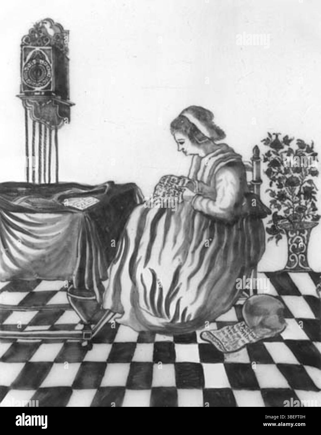 Porcelain glazed Black and White Stock Photos & Images - Alamy