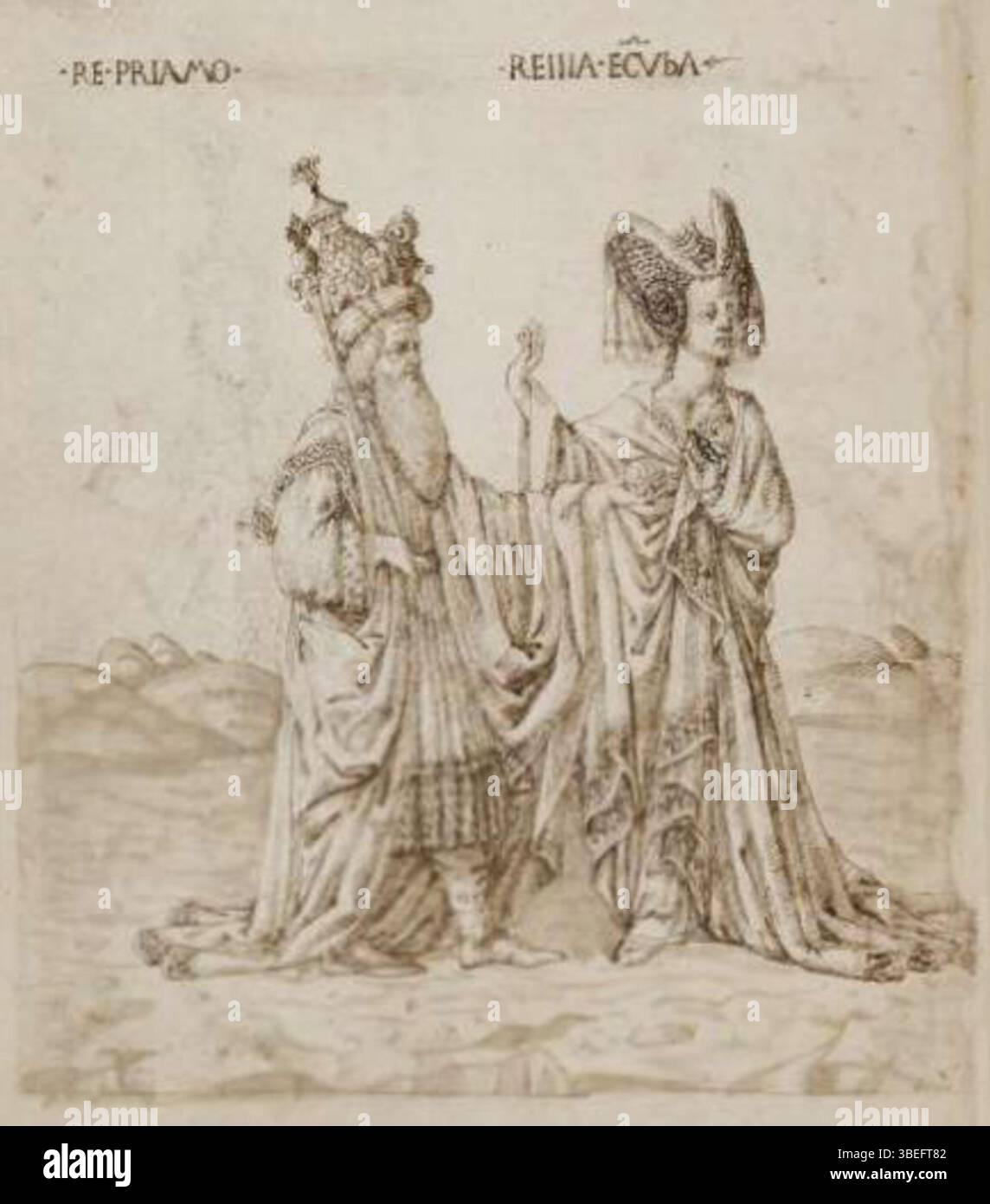 This cropped drawing from the British Museum’s Florentine Picture ...