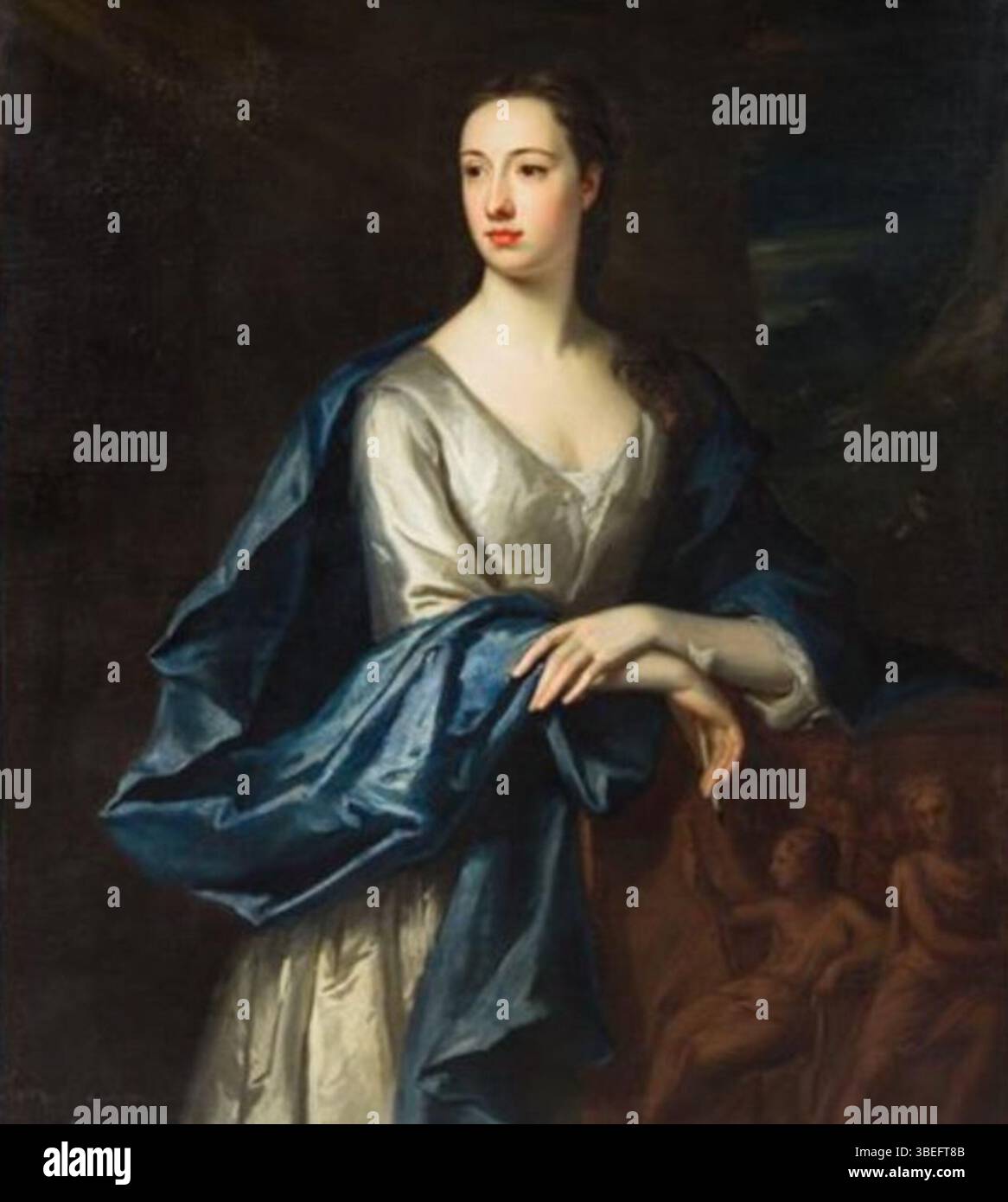 This portrait, attributed to Jonathan Richardson, shows the English ...