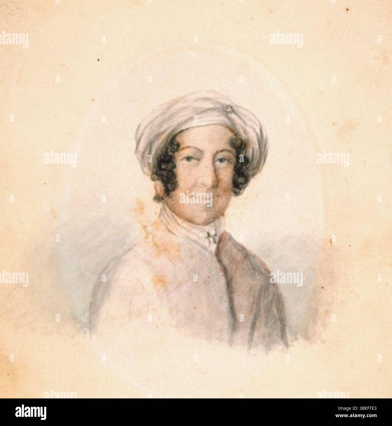 This portrait of Dolley Madison was painted by Mary Cutts around 1840 ...