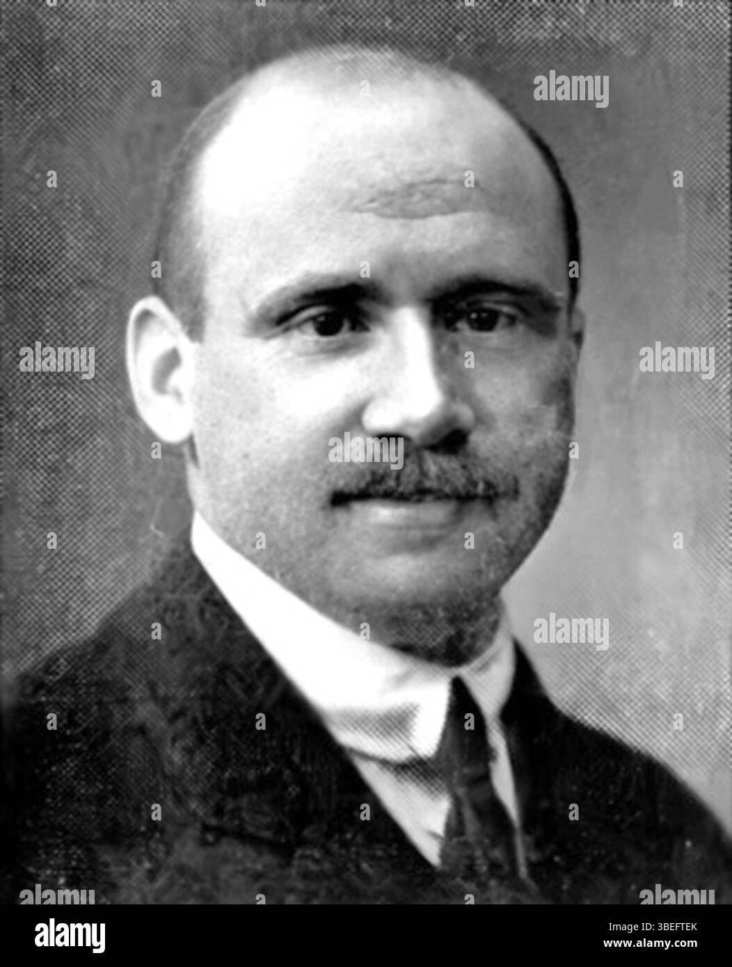 A portrait of Štefan Polyák, a Slovak politician and statesman who ...