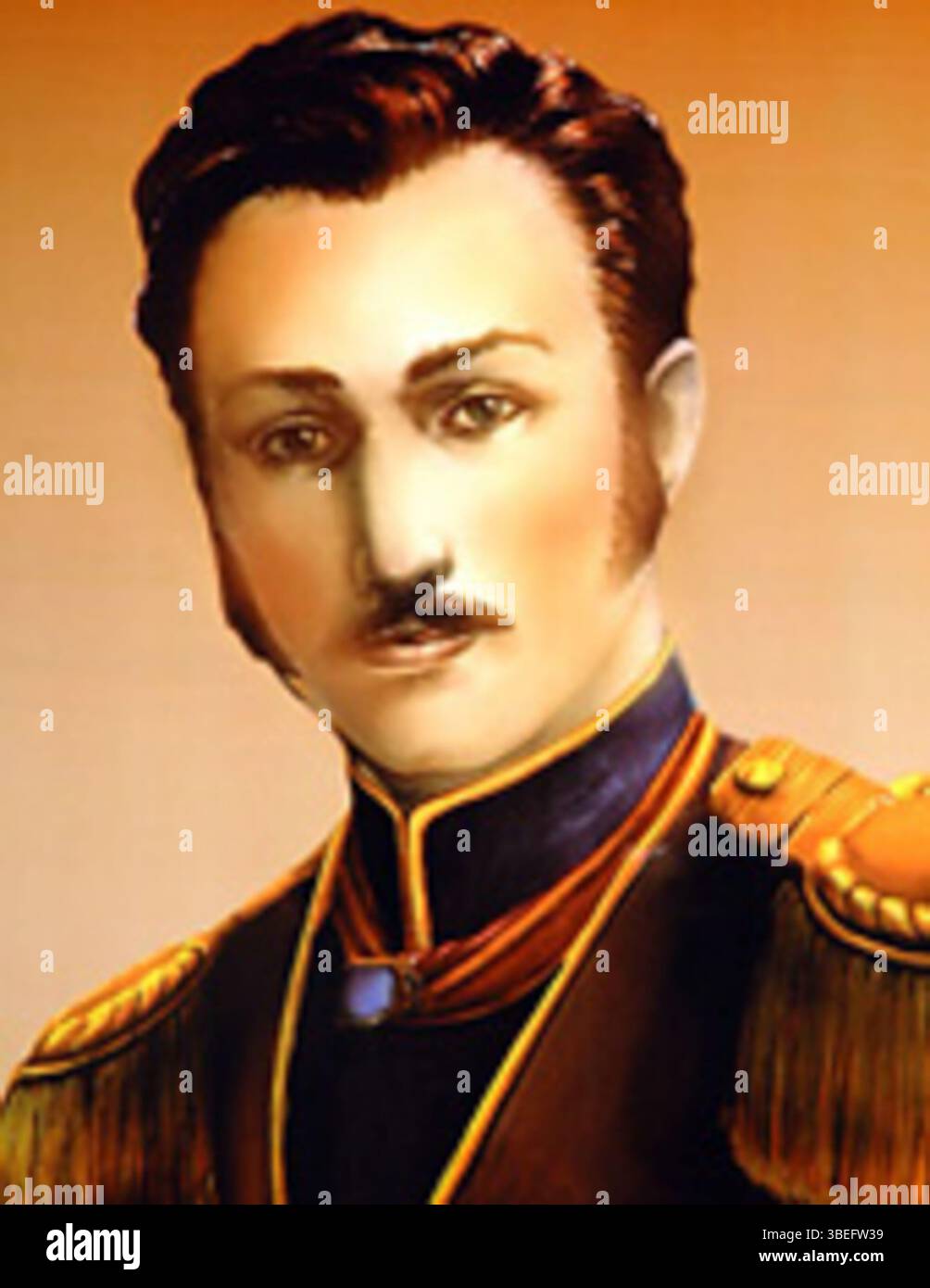 Portrait of Sultan Khan-Girey, a historical figure of Turkic origin ...