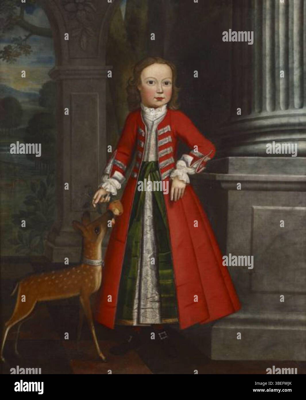 This painting, created in 1745 by Thomas Lodge, is a representation of ...