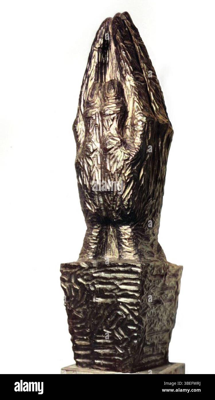 *Sin título (oración o junctis manibus)* is an artwork that captures ...