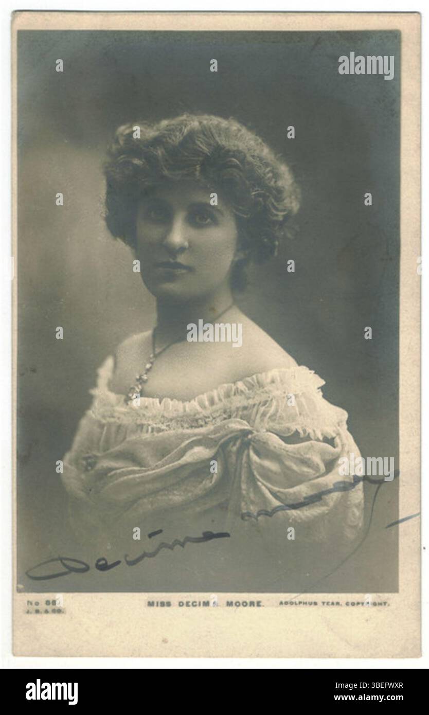 This early 20th-century portrait photograph by Adolphus Tear shows ...