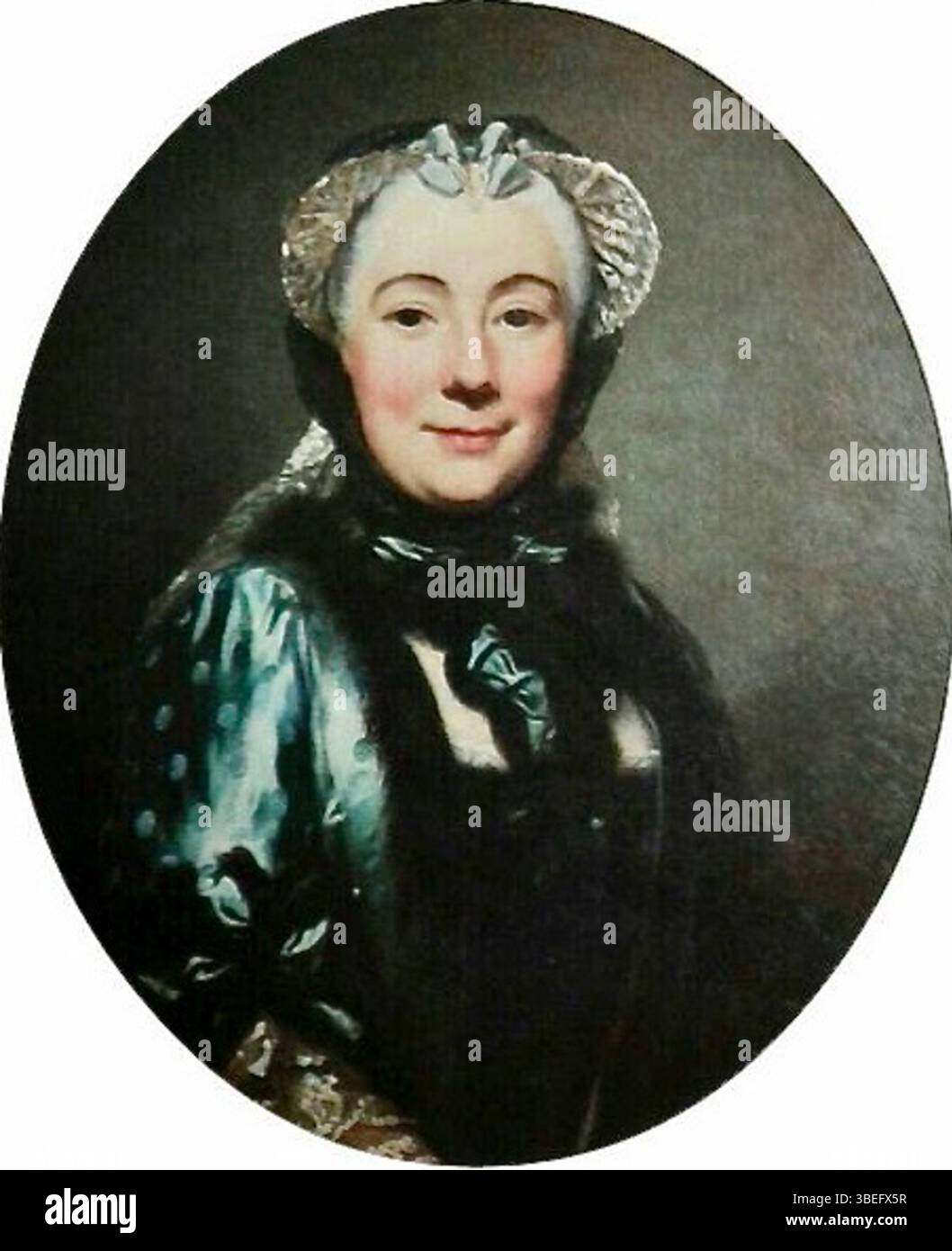Alexander Roslin's portrait of Barbe-Louise-Josèphe de Nettine (1761 ...