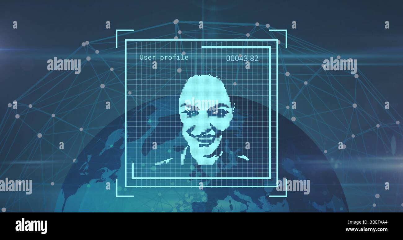 Dark teal interface displaying code hi-res stock photography and images - Alamy