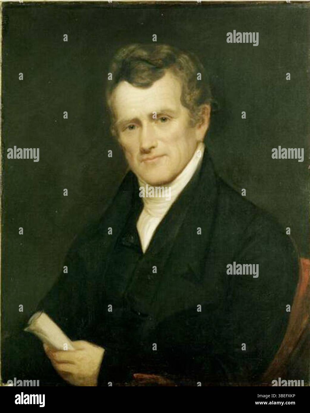 A cropped image of a piece by Archibald Alexander and Bass Otis ...