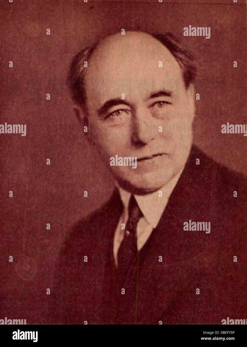 Portrait of Austrian conductor, composer, pianist, and writer Felix ...