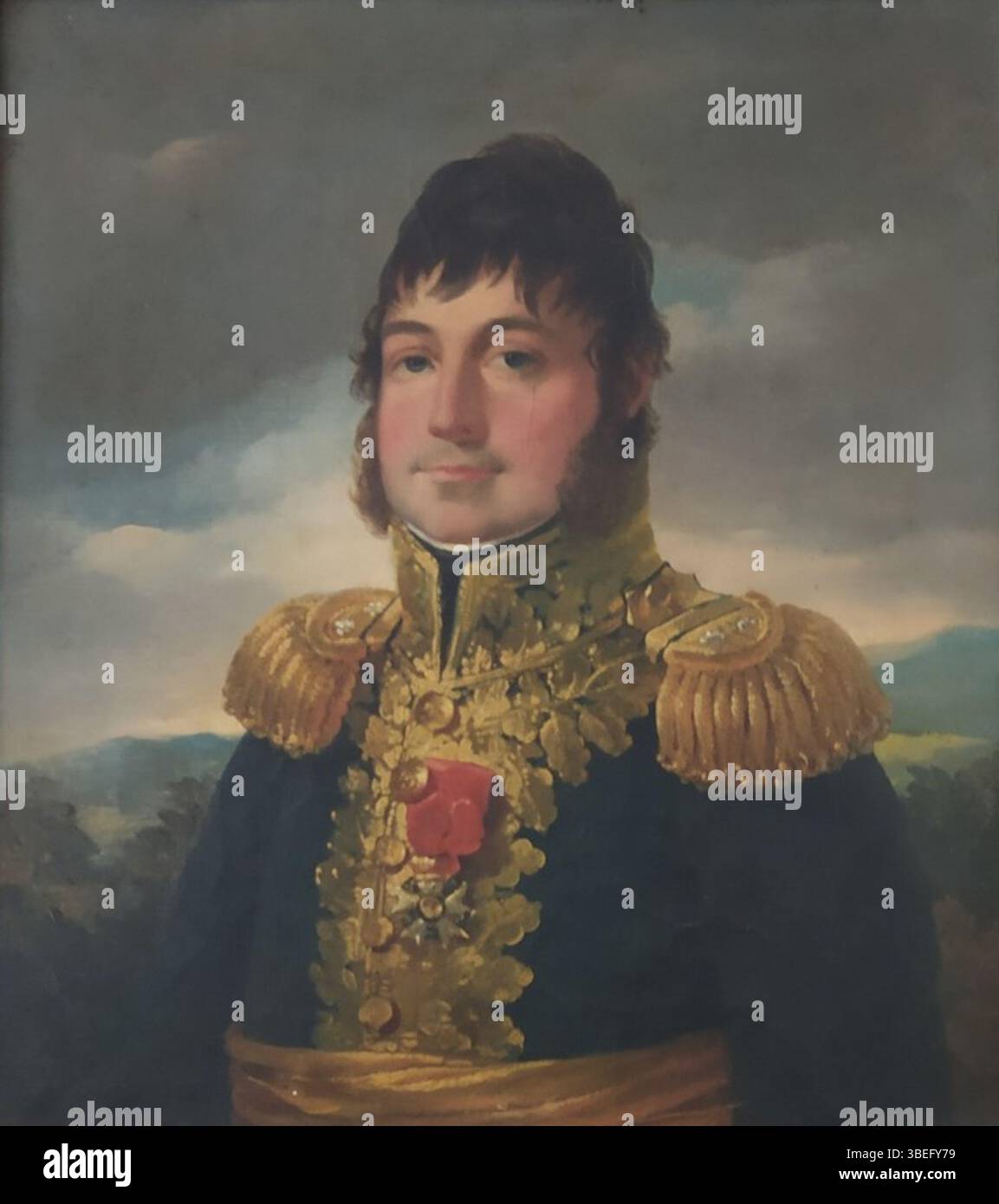 This portrait, painted between 1808 and 1813 by the circle of Henri ...