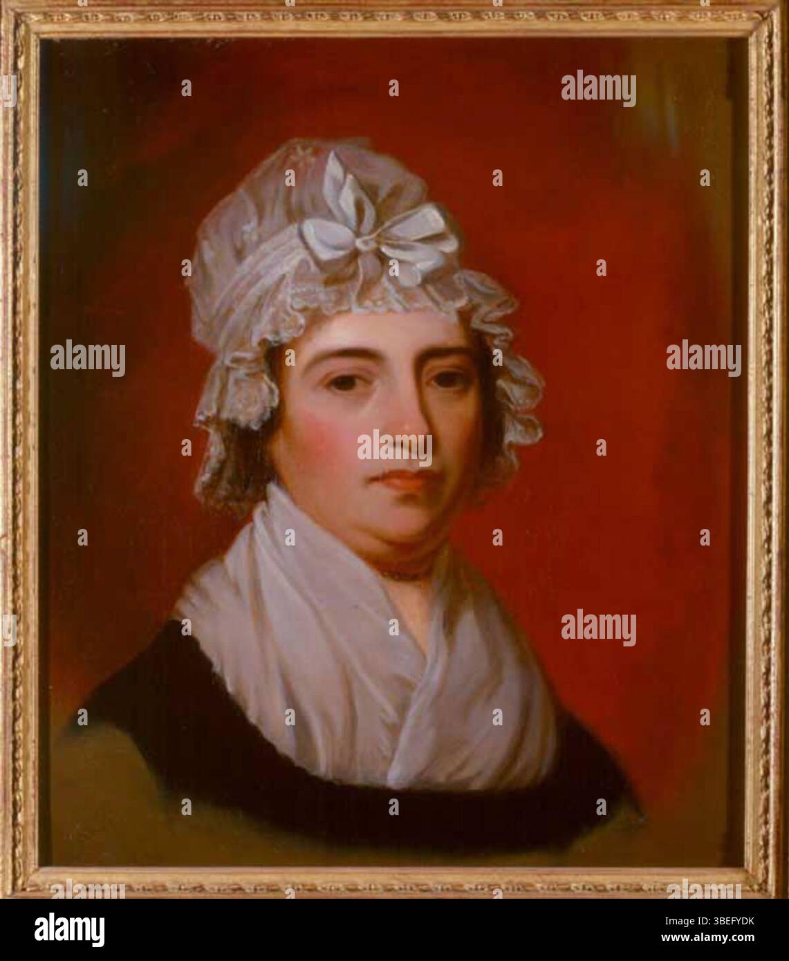 A 19th-century oil painting of Miriam Simon Gratz, based on an original ...