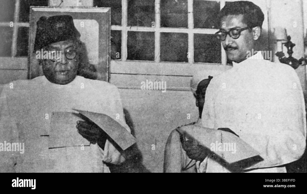 In 1954, Mujibur Rahman, a key political figure in Bangladesh, took the ...