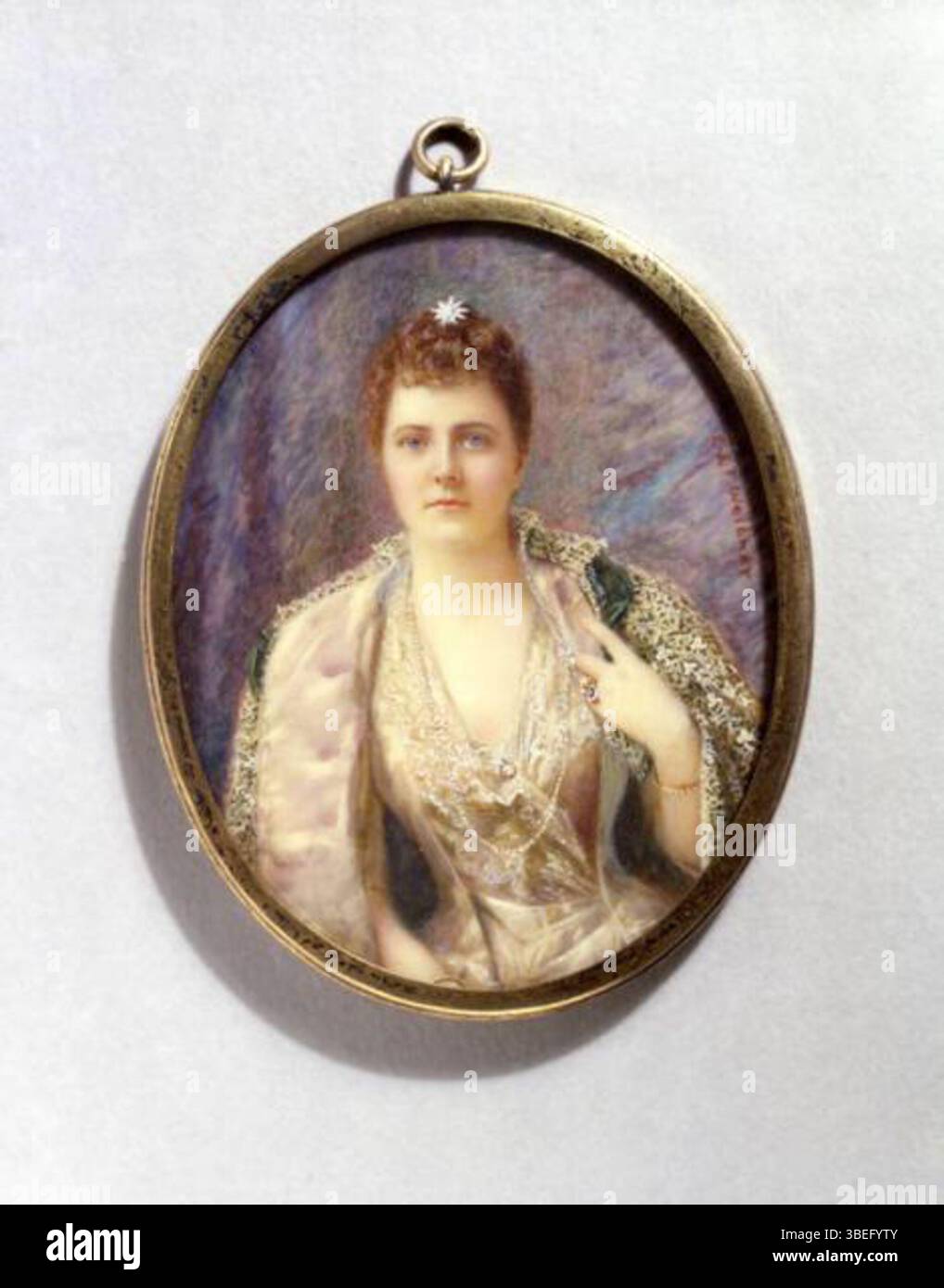 This portrait from circa 1895 captures Mrs. James Boothby Burke Roche ...