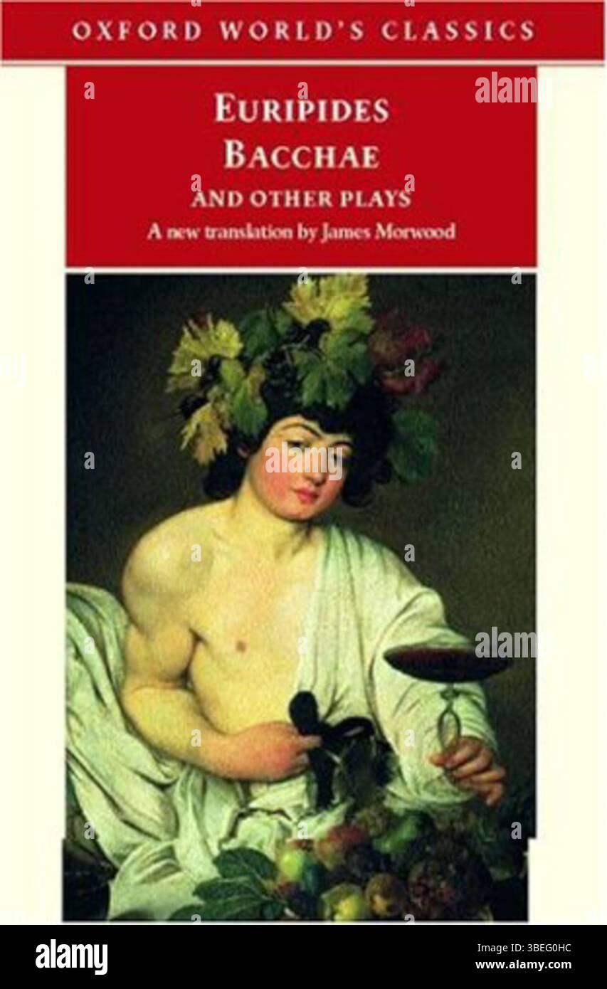 The cover of the 1996 Oxford World’s Classics edition of *Euripides ...